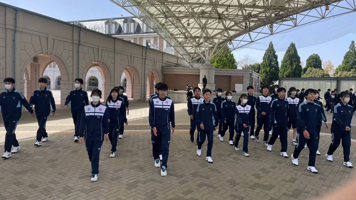 55期高校1年HR合宿2日目：校歌聖歌練習・集団行動① | 賢明学院中学高等学校 | 学校法人 賢明学院