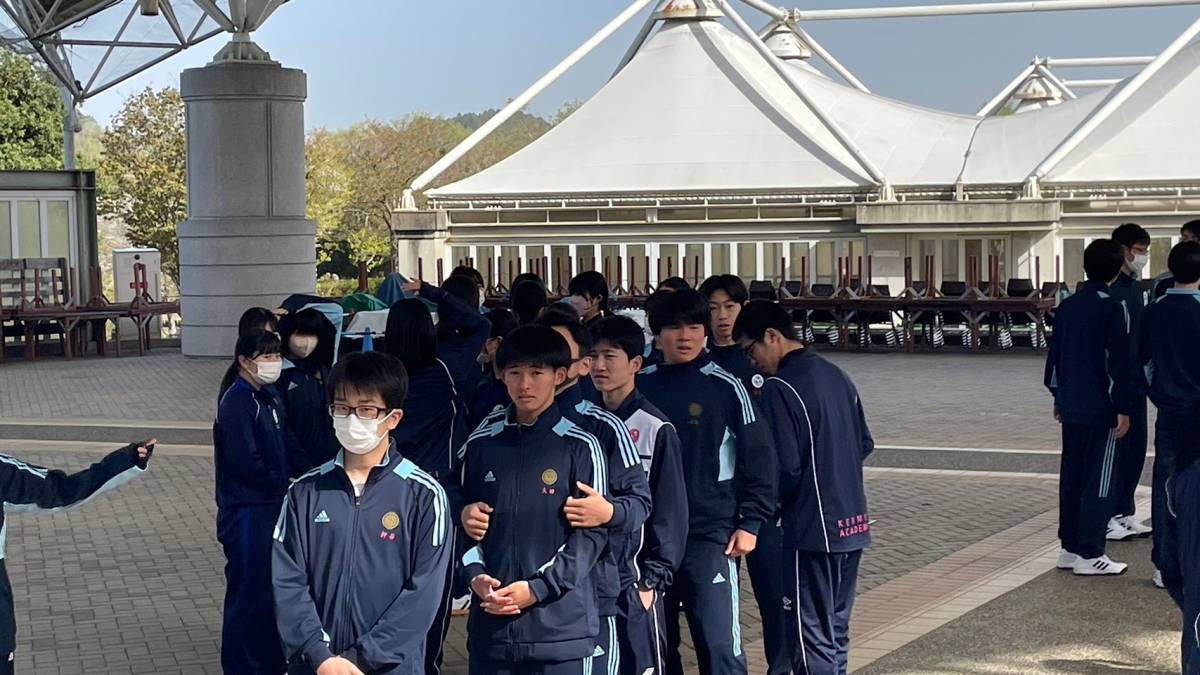 55期高校1年HR合宿2日目：校歌聖歌練習・集団行動① | 賢明学院中学高等学校 | 学校法人 賢明学院