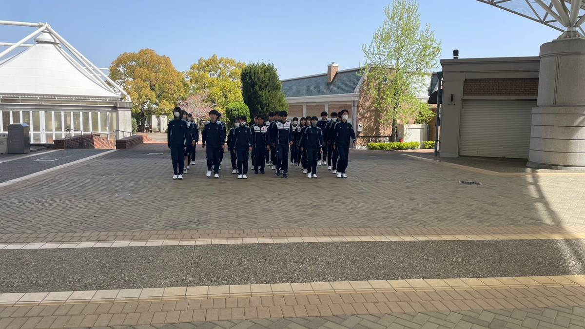 55期高校1年HR合宿2日目：校歌聖歌練習・集団行動① | 賢明学院中学高等学校 | 学校法人 賢明学院